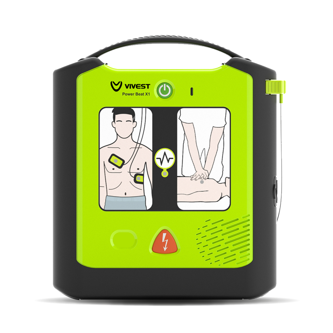 Vivest PowerBeat X1 Semi-Automatic Defibrillator – Hygiene UK